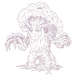 Ink Blot Monster Vector Images (26)