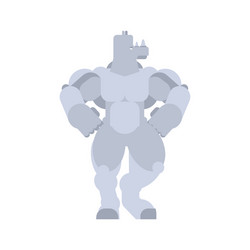 Bodybuilder Rhinoceros Vector Images (45)