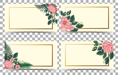 Border Flowers for Bulletin Board Vector Images (88)