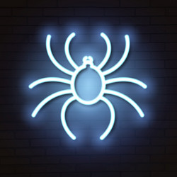 Neon Spider Cobweb Vector Images (over 180)