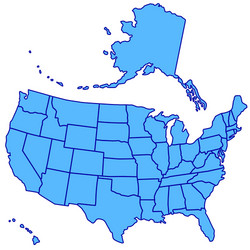 USA Map Outline Vector Images (over 22,000)