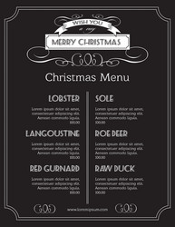 Christmas Menu Border Vector Images (over 2,000)