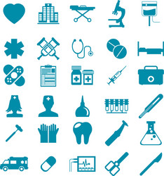 Full spectrum medical care concept icon Royalty Free Vector