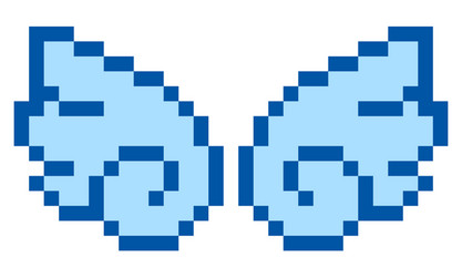 Geometric Angel Wing Vector Images (over 380)