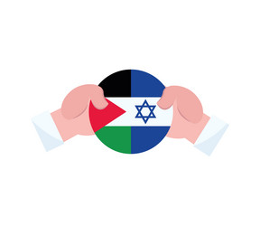 Israel peace badge Royalty Free Vector Image - VectorStock