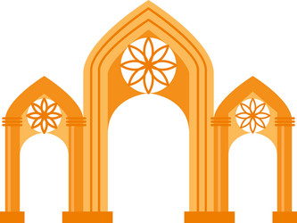 Arch set Royalty Free Vector Image - VectorStock