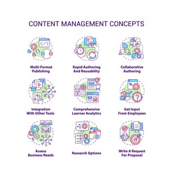 Content Management System Icon Vector Images (over 1,400)