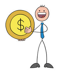 Stickman Work Vector Images (over 2,400)