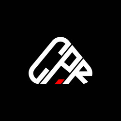 Cpr letter logo creative design with graphic Vector Image