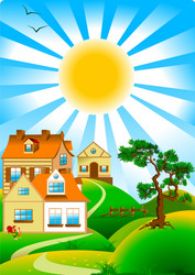 Sunny Windows Vector Images (over 1,400)