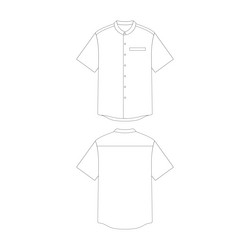 Collar Shirt Template Vector Images (over 5,200)