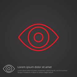 Google logo symbol red design Royalty Free Vector Image
