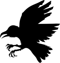 Scary Raven Vector Images (over 1,400)