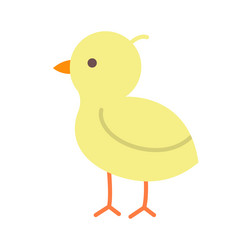 Baby chick icon image suitable for mobile Vector Image
