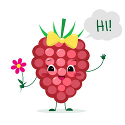 Raspberry Face Emoji Clipart