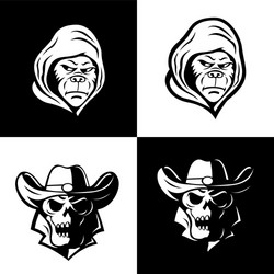 Evil Monkey Vector Images (over 350)