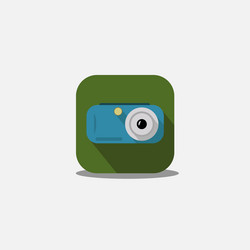Camera app icon png Royalty Free Vector Image - VectorStock