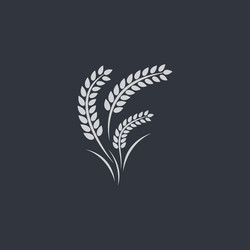Wheat icon Royalty Free Vector Image - VectorStock