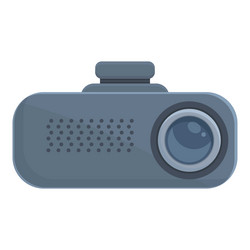 Movie dvr icon cartoon video recorder Royalty Free Vector