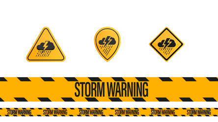 Severe Weather Alert Icon