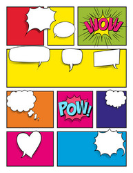 Blank Comic Book Pow Vector Images (over 110)