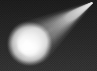 Six blue searchlights top view cone lights from Vector Image