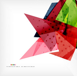 Abstract sharp angles background Royalty Free Vector Image
