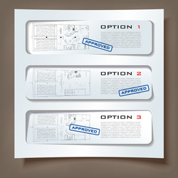 Architectural elements set graphic Royalty Free Vector Image