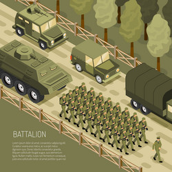 Military checkpoint outdoor background Royalty Free Vector