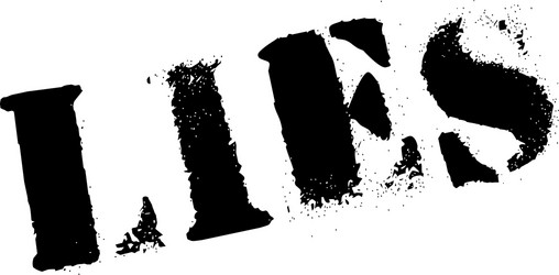 Lies stamp on white Royalty Free Vector Image - VectorStock