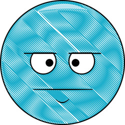 Serious Smiley Emoticon Vector Images (over 410)