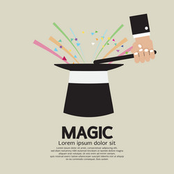 Magic trick Royalty Free Vector Image - VectorStock