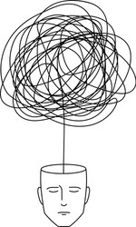 Messy Thoughts Vector Images (over 240)