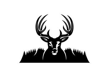 Bullet hunting template Royalty Free Vector Image