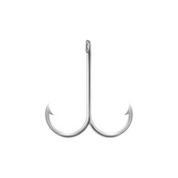 Realistic fishing jig Royalty Free Vector Image