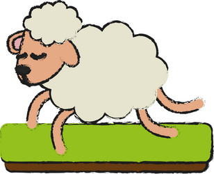Sheep Running Vector Images (over 530)