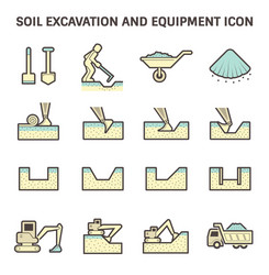Soil icon Royalty Free Vector Image - VectorStock