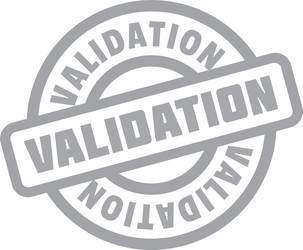 Validation Stamp Recognition Vector Images (over 110)