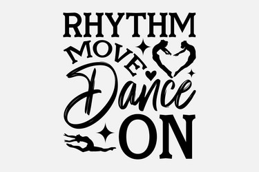 Beat move dance freely Royalty Free Vector Image