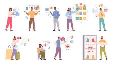 Consumer Cartoon Vector Images (over 16,000)