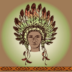 Native American Man Clip Art Vector Images (over 120)