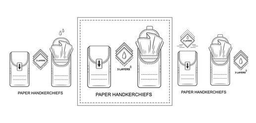 Pocket Tissue Vector Images (88)