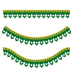 Seamless decoration traditional house betawi Vector Image
