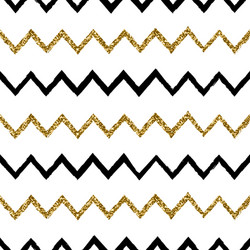 Fabric textured chevron stripes frame seamless Vector Image