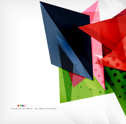 Abstract sharp angles background Royalty Free Vector Image