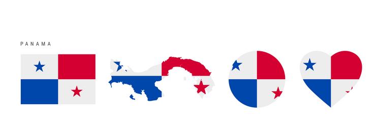 Panama Round Flag Vector Images (over 130)