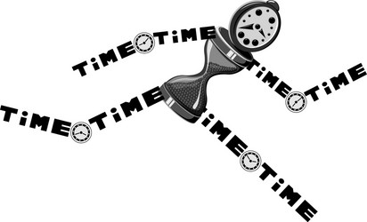 Clock Running Away Vector Images (79)