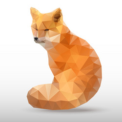 Polygon Fox Vector Images (over 890)