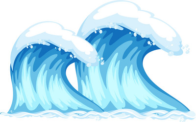 Cartoon Ocean Waves Vector Images (over 36,000)