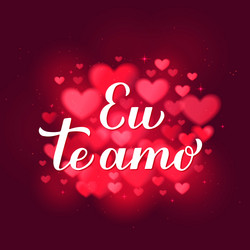 Lettering Te Amo Vector Images (87)